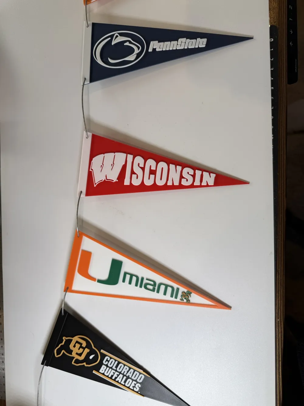 University of Wisconsin Pennant by rysock - MakerWorld