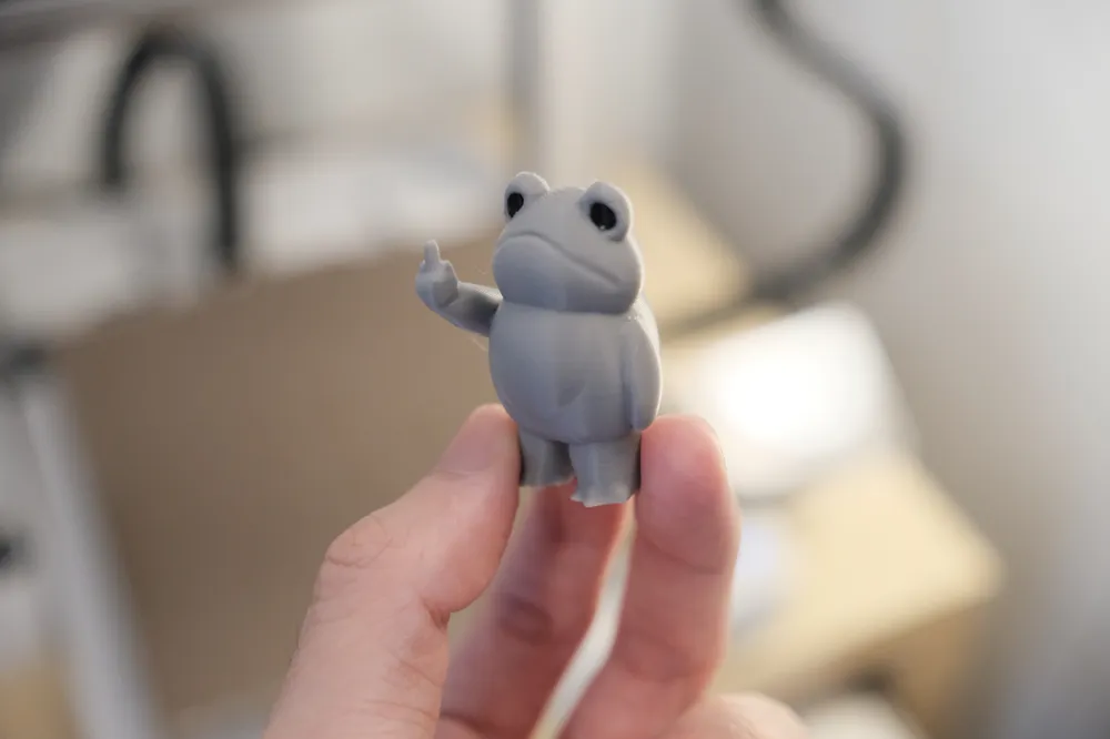 FU Frog Remixed by AZ3D_PRINT - MakerWorld