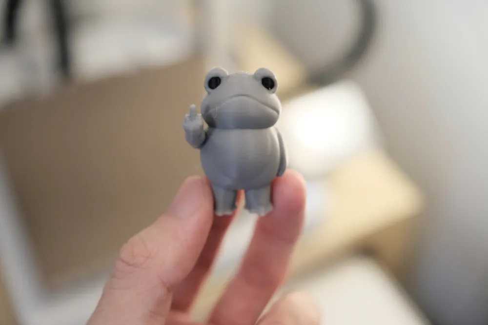 FU Frog Remixed by AZ3D_PRINT - MakerWorld