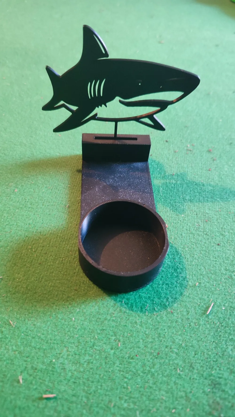 Arte de Sombra - Tubarão - Modelo gratuito para impressão 3D - MakerWorld