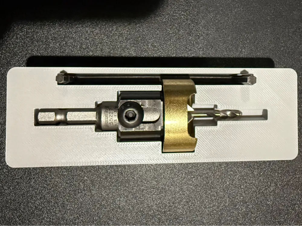 Amana Countersink Drill Bit Gridfinity by Kevin - MakerWorld