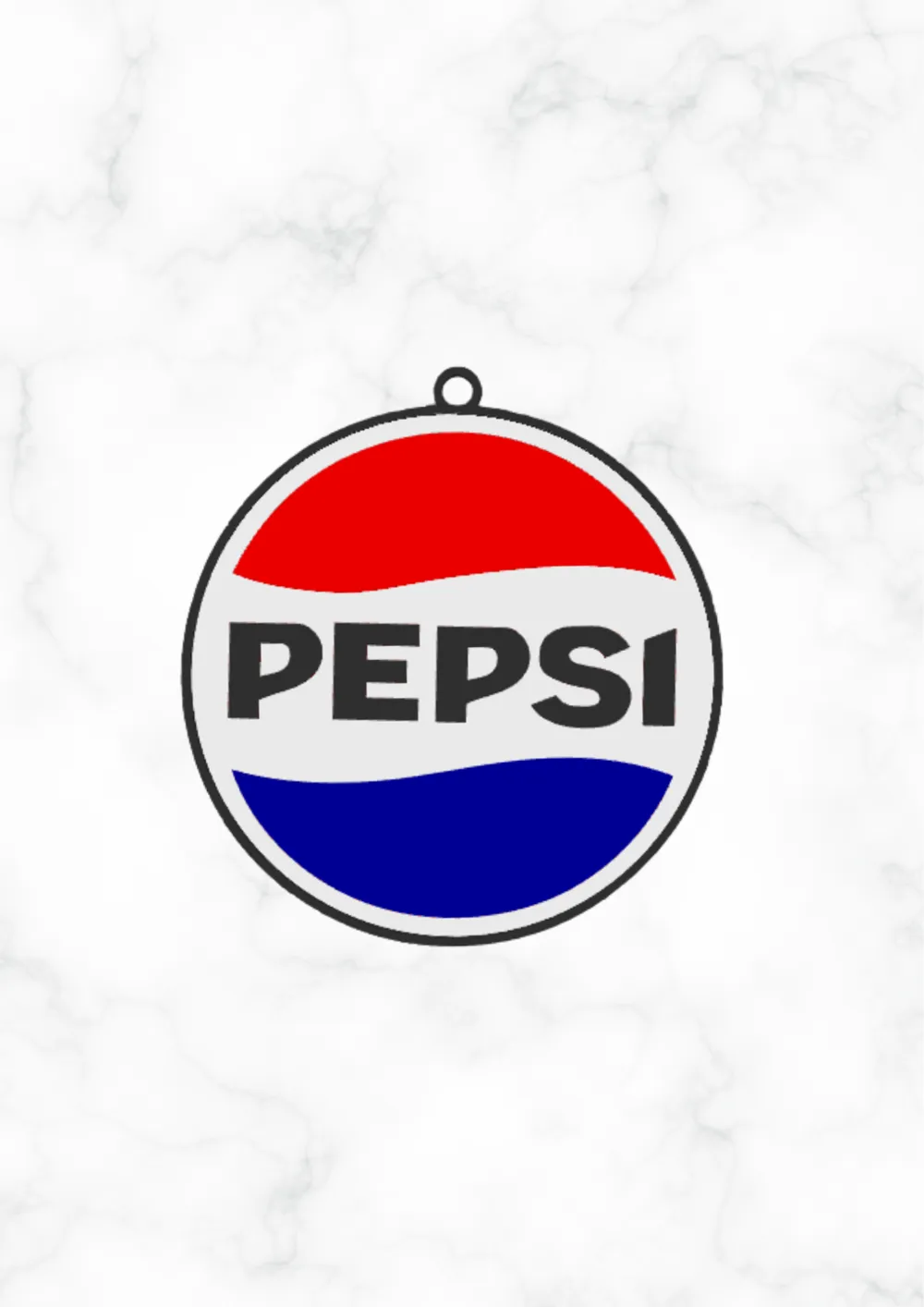 Pepsi Keychain New logo! by neuer - MakerWorld