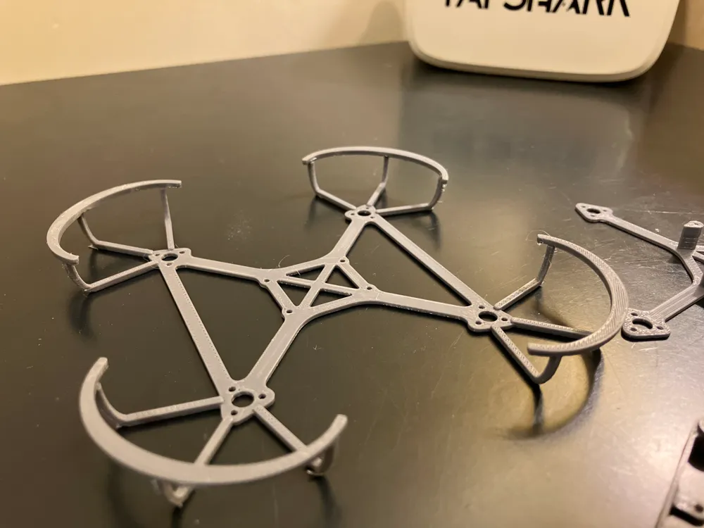 75mm 3D-Printed Presstressed FPV Drone Frame by Folksypizza MakerWorld ...