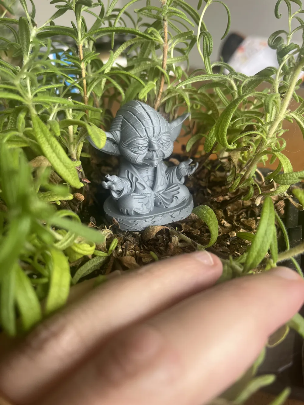 Meditating Master - Cartoon Wood Style by Kumodot MakerWorld: Download ...