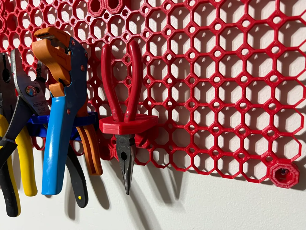 Multiboard Single Cavity Screwdriver, Plier, or Other Tool Holder by Daboo Designs LLC - MakerWorld