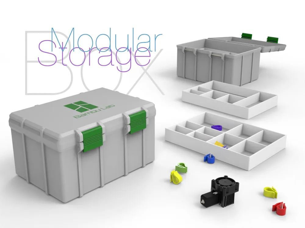 Modular Storage Box by Valera Perinski MakerWorld: Download Free 3D Models