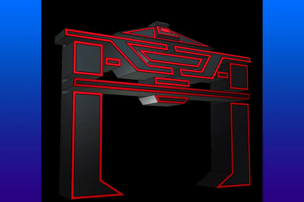 TRON RECOGNIZER ORIGINAL 1982 by AliG3D MakerWorld: Download Free 3D Models
