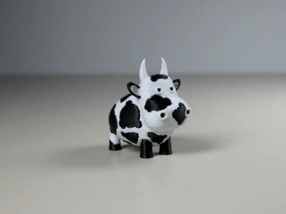 Tiny Cow - Free 3D Print Model - MakerWorld