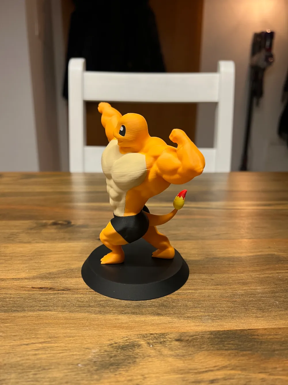 Ultra Swole Charmander AMS Version - Free 3D Print Model - MakerWorld