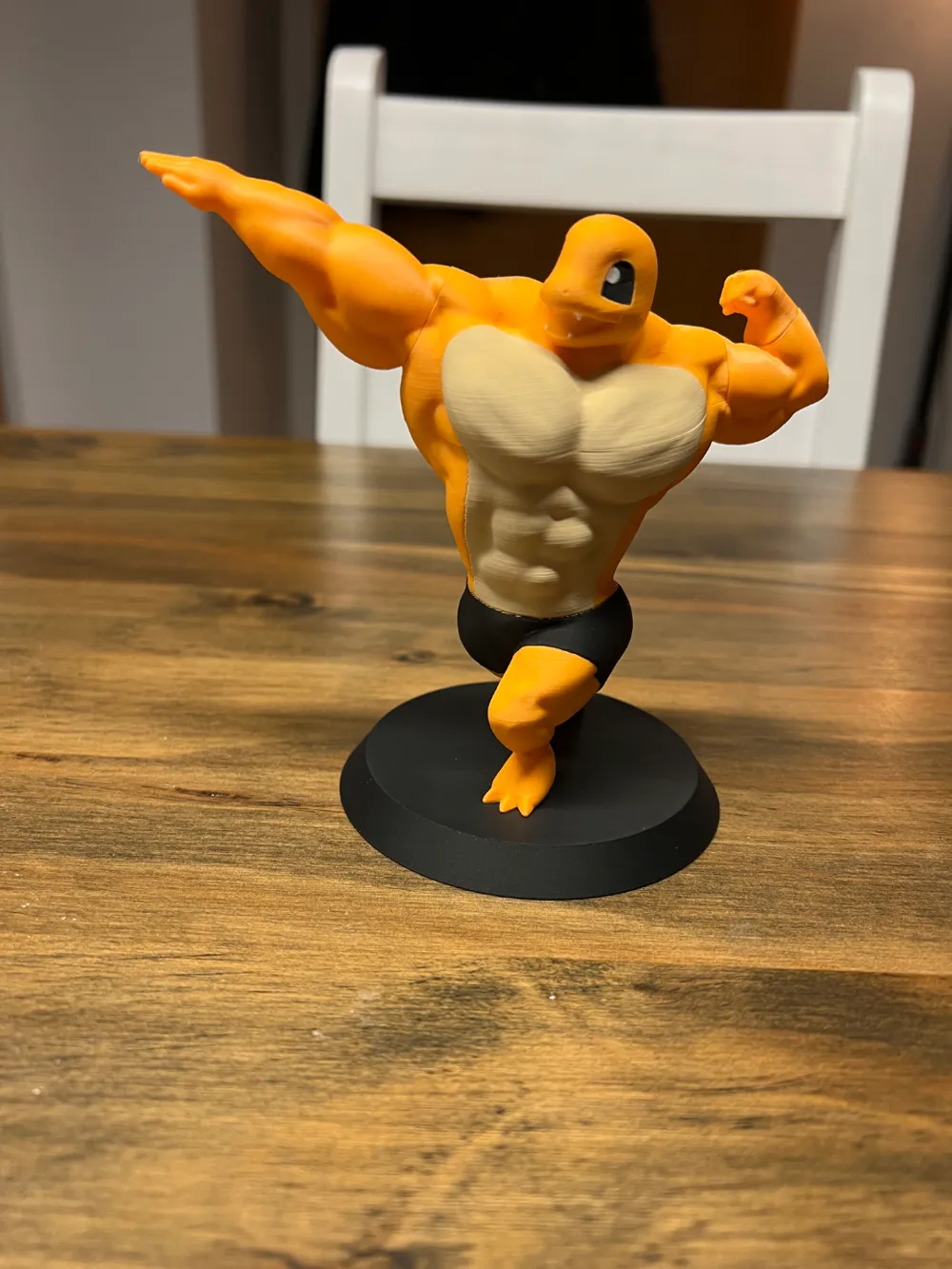Ultra Swole Charmander AMS Version - Free 3D Print Model - MakerWorld