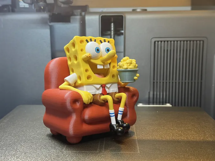 Couch Spongebob - Free 3D Print Model - MakerWorld