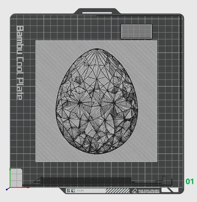 HueForge Easter Egg Polygon | Ei Ostern by PR 3D-PRINTS - MakerWorld