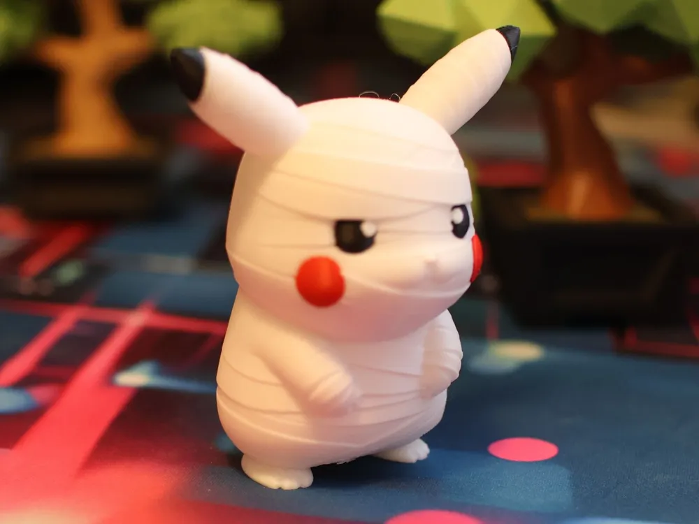 Mummy Pikachu - Free 3D Print Model - MakerWorld