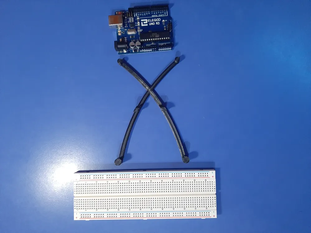 Arduino + Breadboard holder by AleLab - MakerWorld