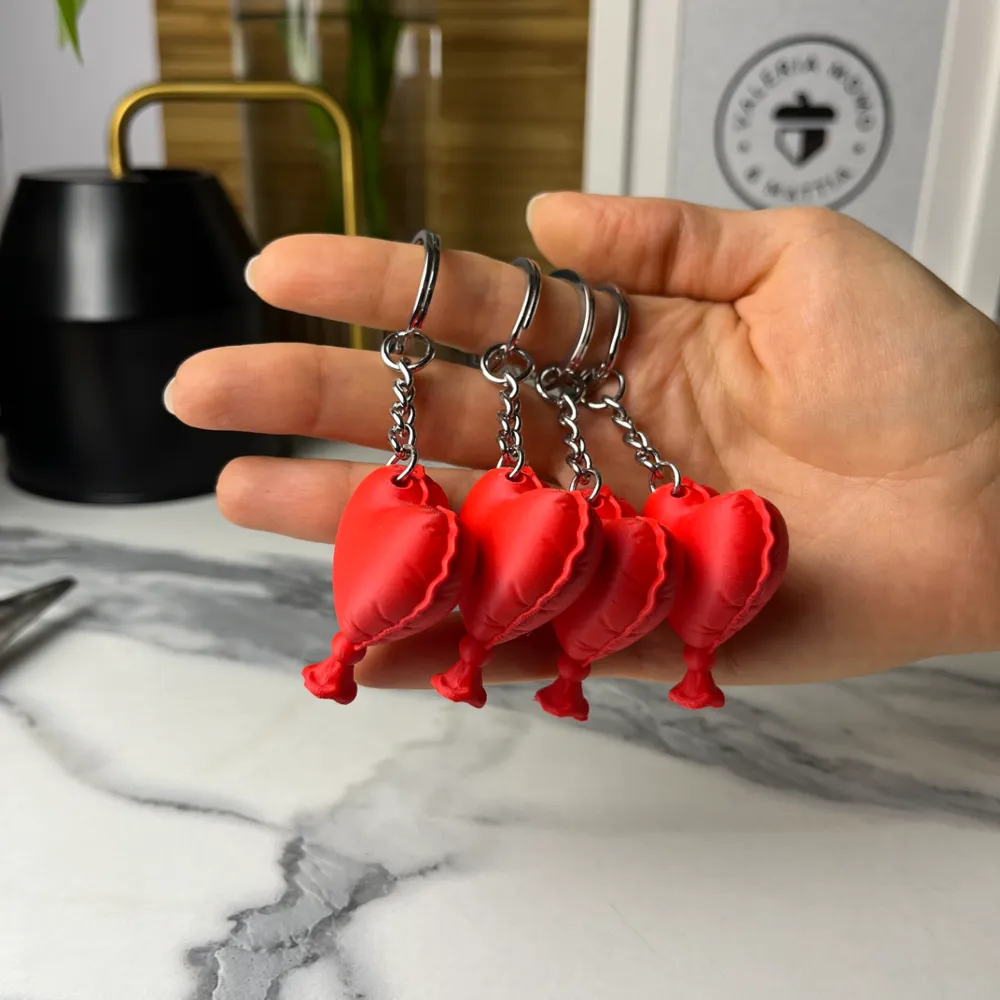 Heart Pillow Keychain: Cutest Carry-Along Ever! by Valeria Momo ...