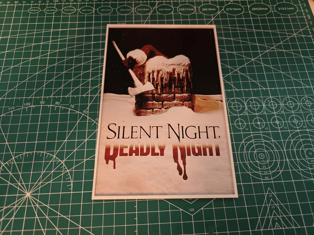 Póster de la película Silent Night, Deadly Night - Hueforge - Modelo de ...