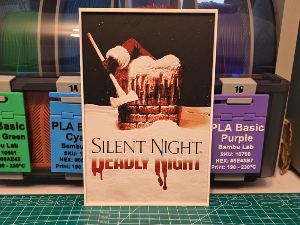 Póster de la película Silent Night, Deadly Night - Hueforge - Modelo de ...