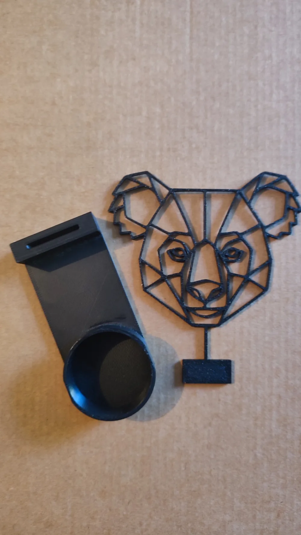 Shadow Art - Koala Head - Free 3D Print Model - MakerWorld