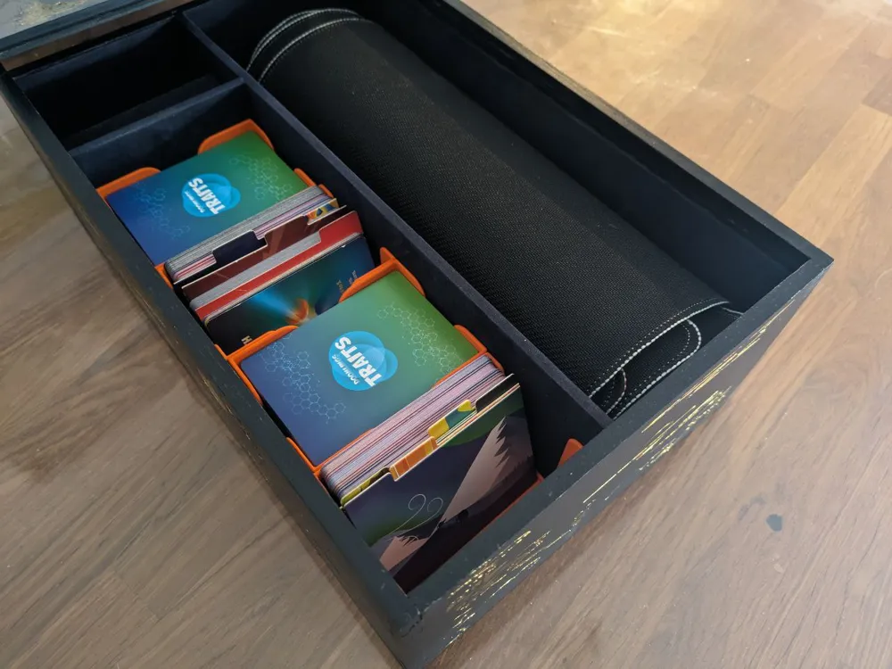 Playing Card Stack Holder and Organizer by Crusoe3D - MakerWorld