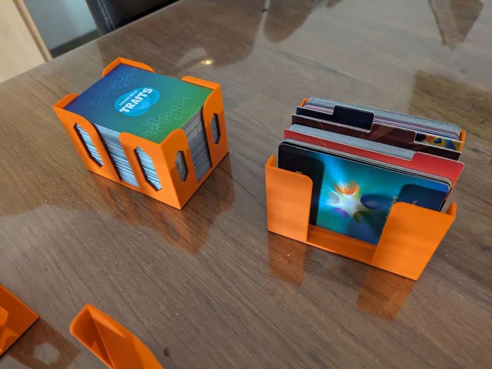 Playing Card Stack Holder and Organizer by Crusoe3D - MakerWorld