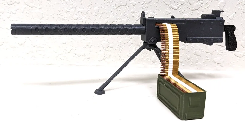 WW2 Machinegun | Browning M1919 - Free 3D Print Model - MakerWorld