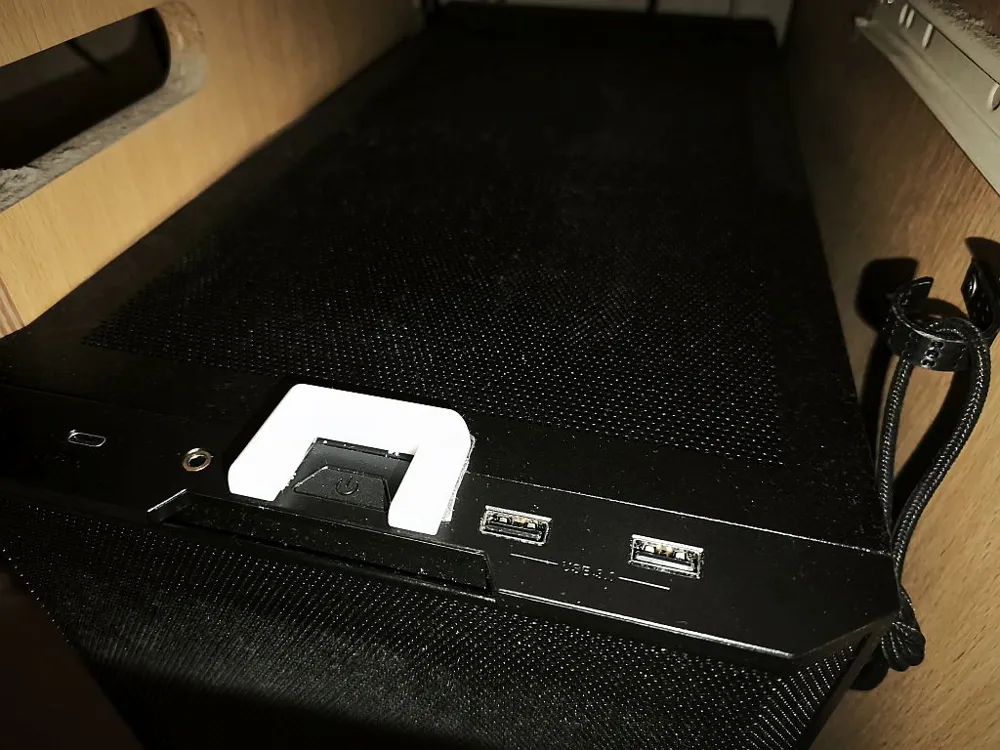 Guide to the button by LIAN LI LANCOOL 207 case - Free 3D Print Model ...