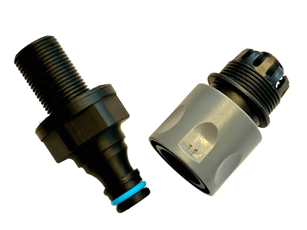 D20 Water barrel connection Gardena Regentonne by Gorilla MakerWorld ...