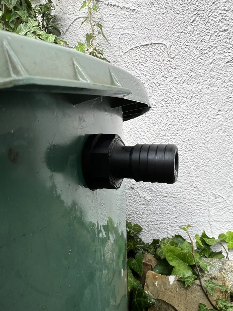 D20 Water barrel connection Gardena Regentonne by Gorilla MakerWorld ...