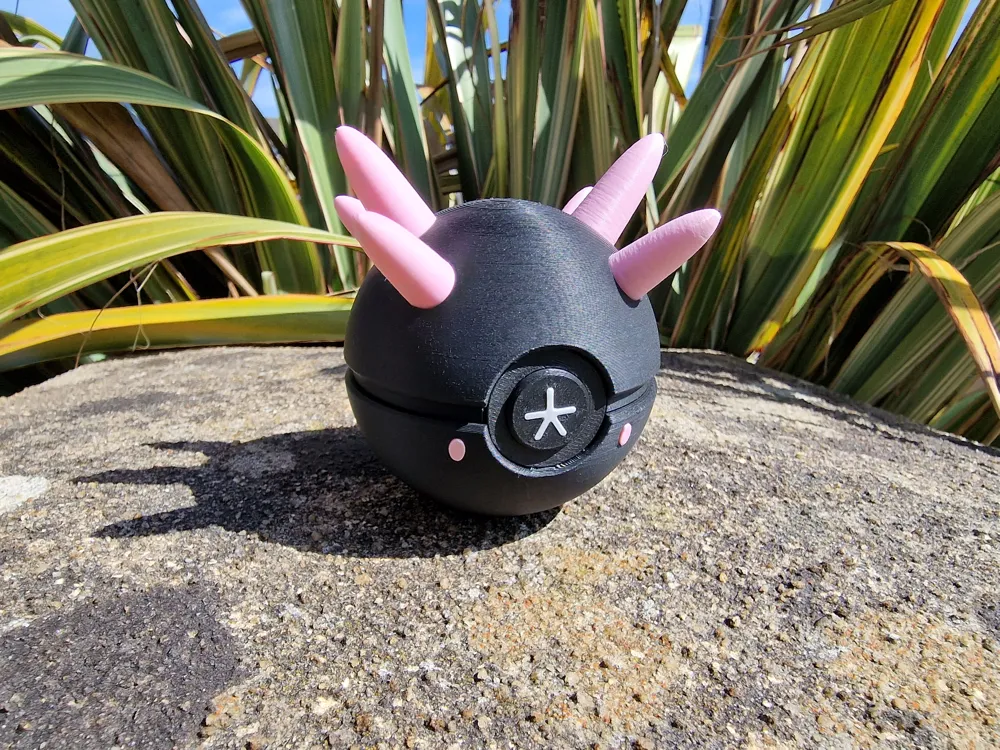 Pyukumuku Pokeball by Poke Prints MakerWorld: Download Free 3D Models