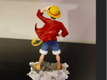 Luffy Figure WITHOUT COLOR - Free 3D Print Model - MakerWorld