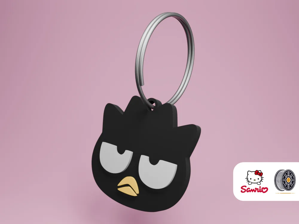 Badtz Maru | Sanrio Keychain Series by Mike.stl MakerWorld: Download ...