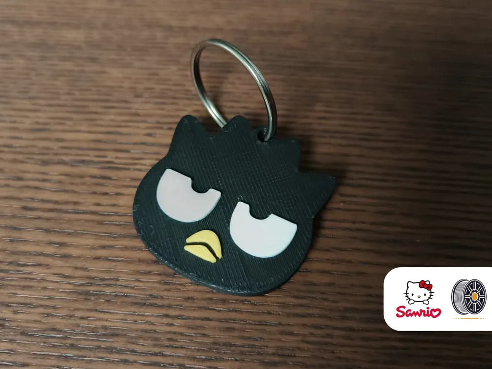 Badtz Maru | Sanrio Keychain Series by Mike.stl MakerWorld: Download ...