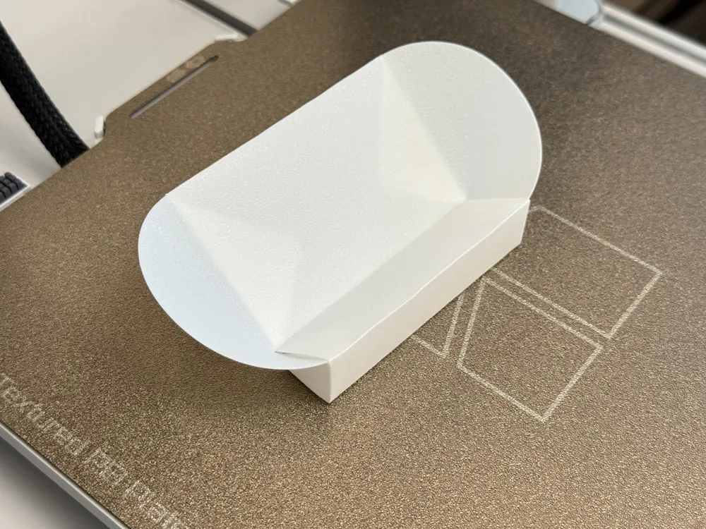 Desktop 3D storage box flat printed self-assembly desktop storage by ...