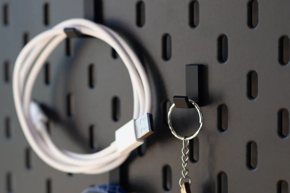 Ikea Skadis Hooks - Various Sizes by Jessica MakerWorld: Download Free ...