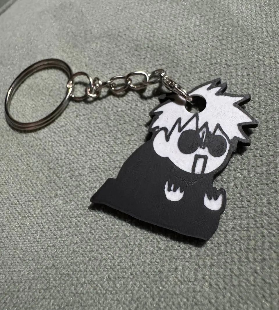 jujutsu kaisen Satoru Gojo keychain by Hitarii - MakerWorld
