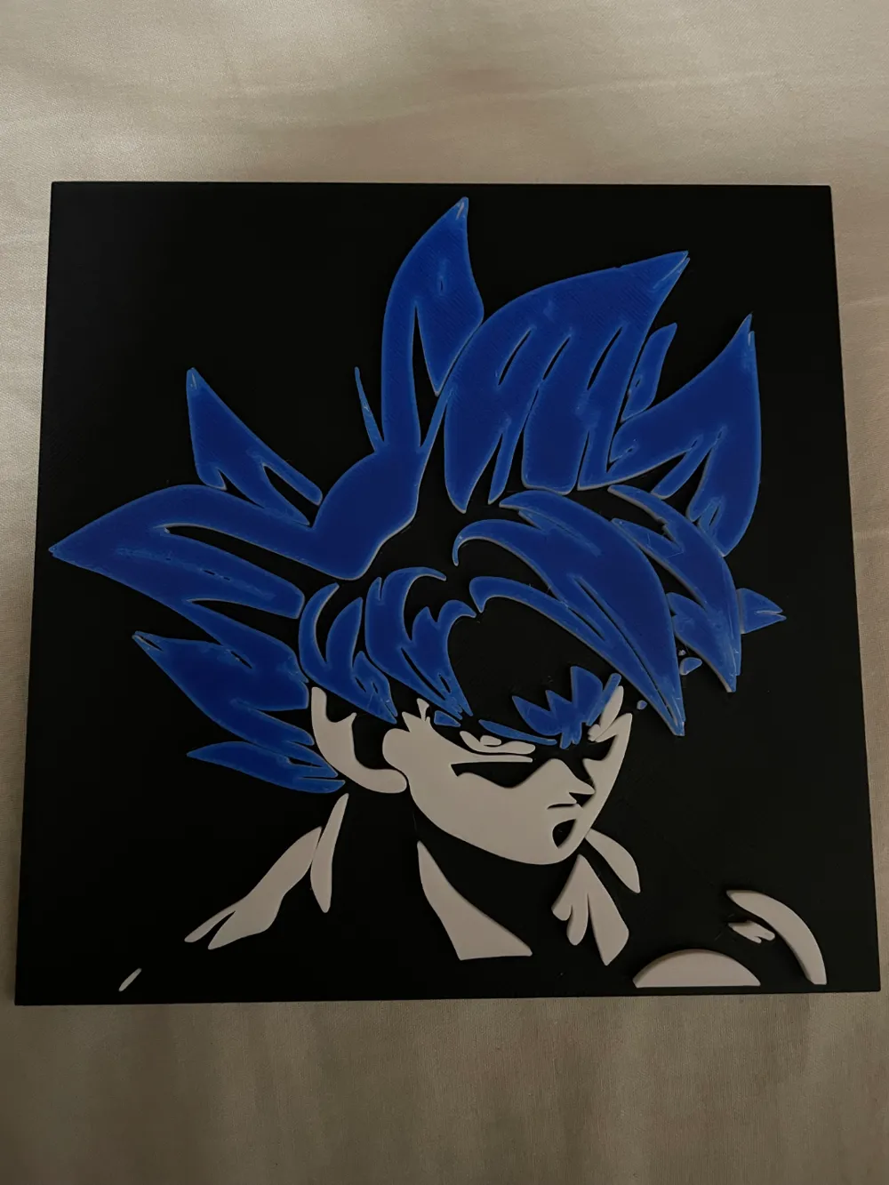 goku ssj hueForge by Foiet93 - MakerWorld