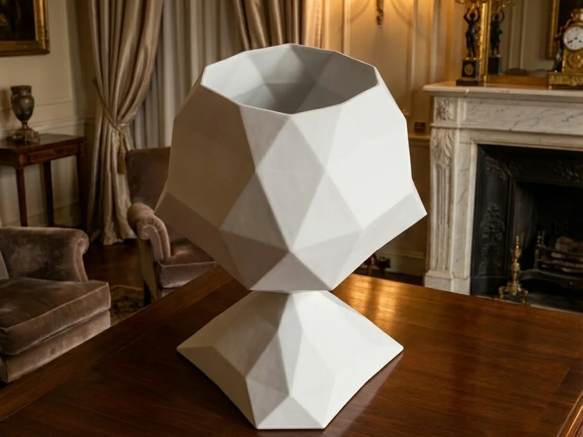 MineCraft Vase / Modern Decorative Vase - Free 3D Print Model - MakerWorld