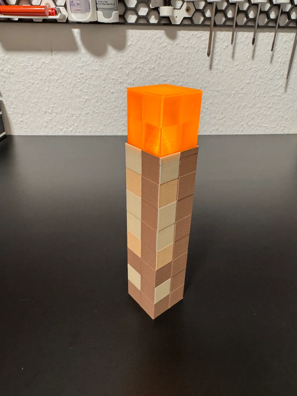 Antorcha de Minecraft por Haix3D MakerWorld: Descarga Modelos 3D Gratuitos