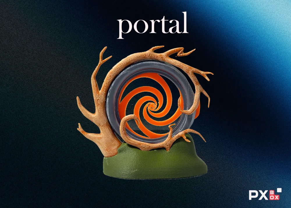 Portal Minifigure with Modular Patterns - Free 3D Print Model - MakerWorld