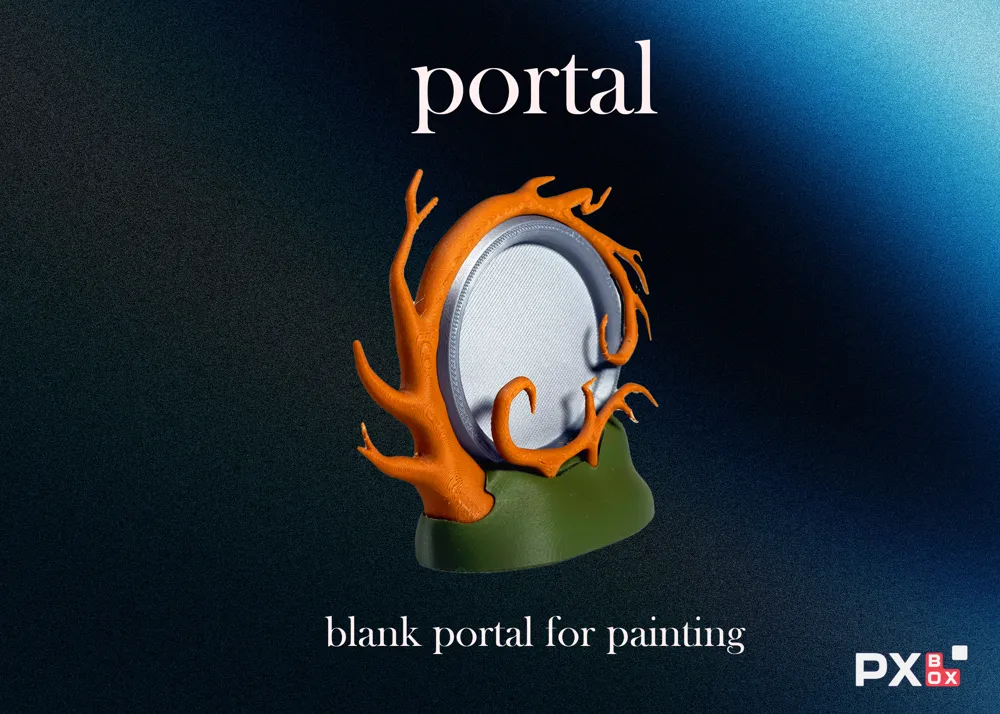 Portal Minifigure with Modular Patterns - Free 3D Print Model - MakerWorld