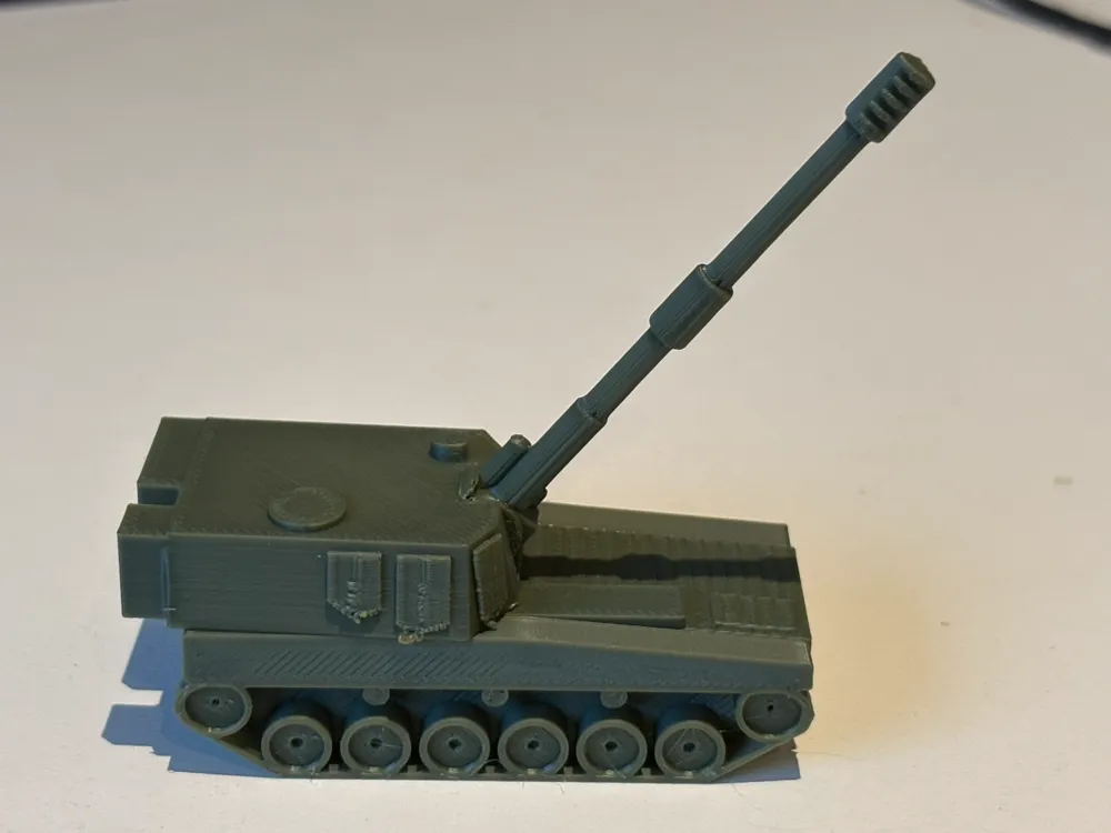 K9 VIDAR self-propelled artillery howitzer kitcard by Moe_10 - MakerWorld