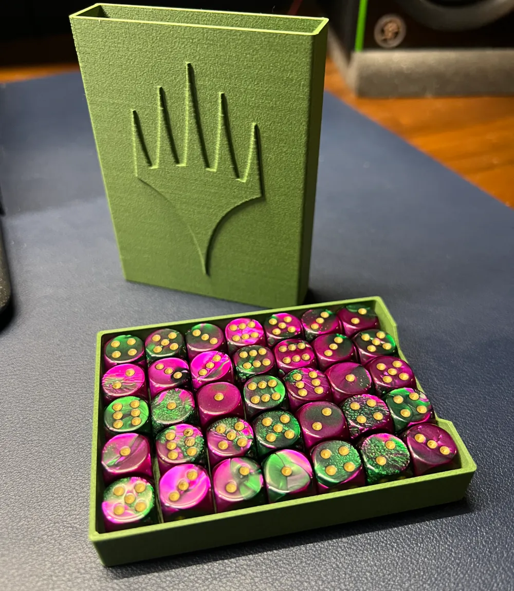 12mm Chessex Dice Set Case - Magic: The Gathering by Zimm MakerWorld ...