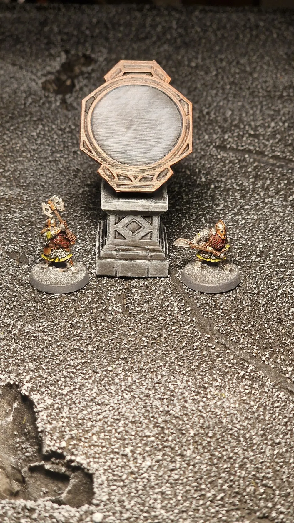 Mirror of Dwarf/Moria MESBG terrain - Free 3D Print Model - MakerWorld