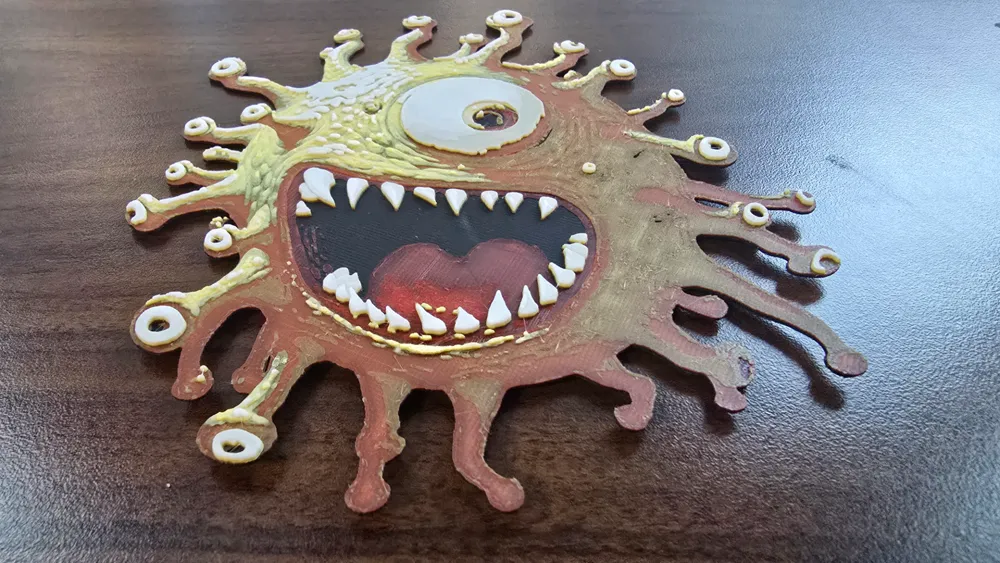 Happy Beholder - Free 3D Print Model - MakerWorld