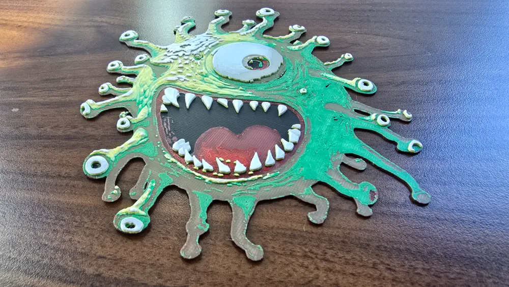 Happy Beholder - Free 3D Print Model - MakerWorld