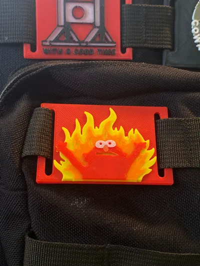 MOLLE Mounted Patches by Bad Intelligence - MakerWorld