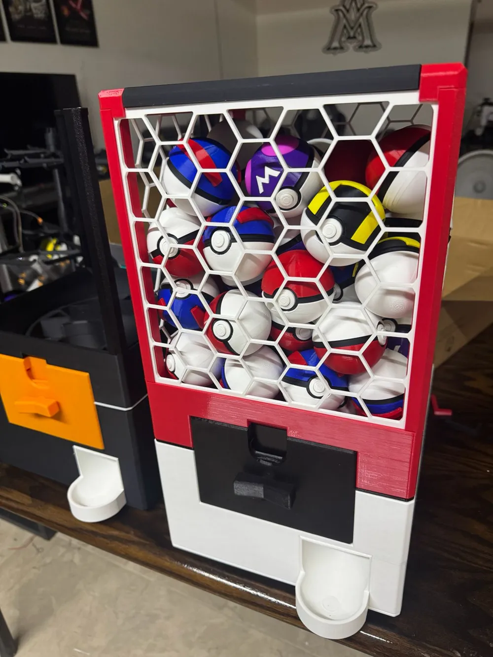 Poke GachaPop Capsules - Free 3D Print Model - MakerWorld
