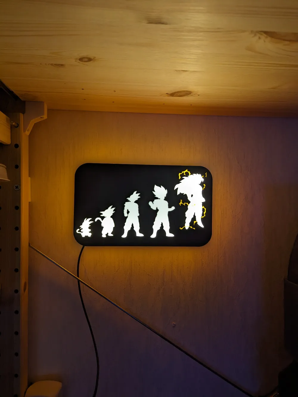 Lightbox - Goku Evolution by Calzune - MakerWorld