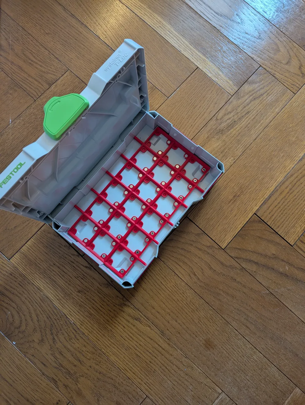 Mini systainer Gridfinity grid insert 6x3 by BingoDS - MakerWorld