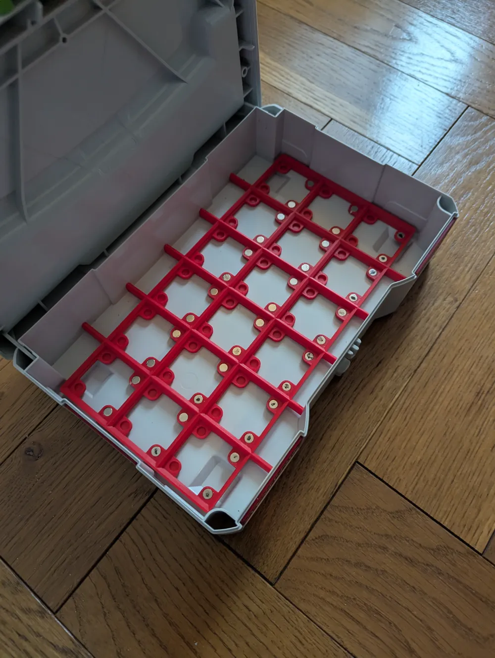 Mini systainer Gridfinity grid insert 6x3 by BingoDS - MakerWorld